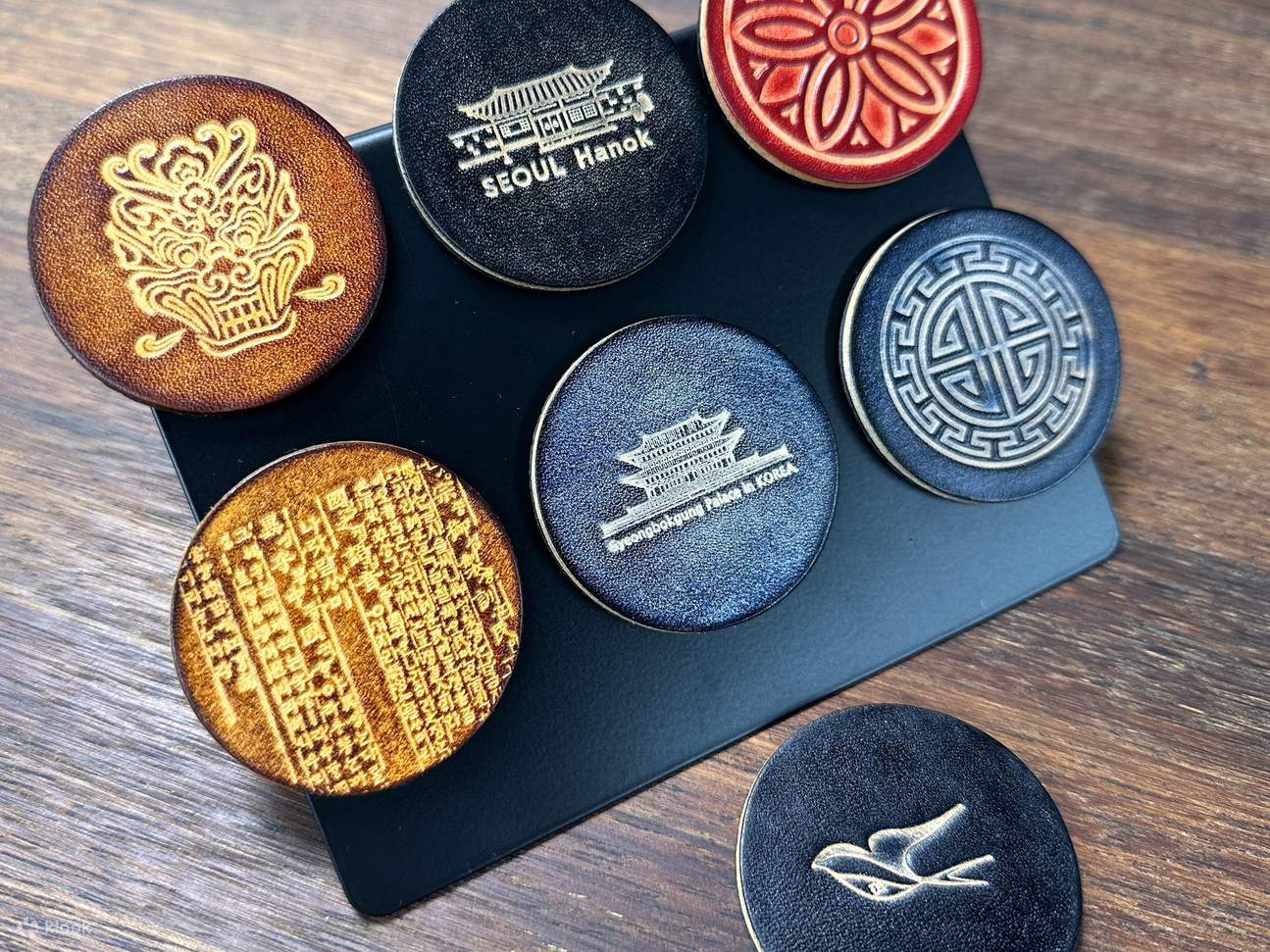 Korean Symbol Leather Magnet Crafting Experience - Klook