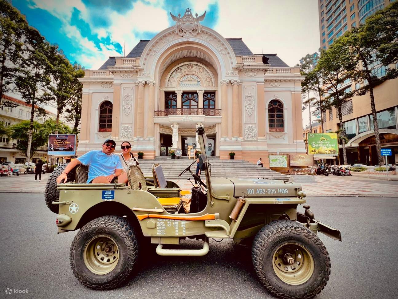 Sai Gon Private Half Day City Tour by Army Vintage Jeep, Vietnam ...