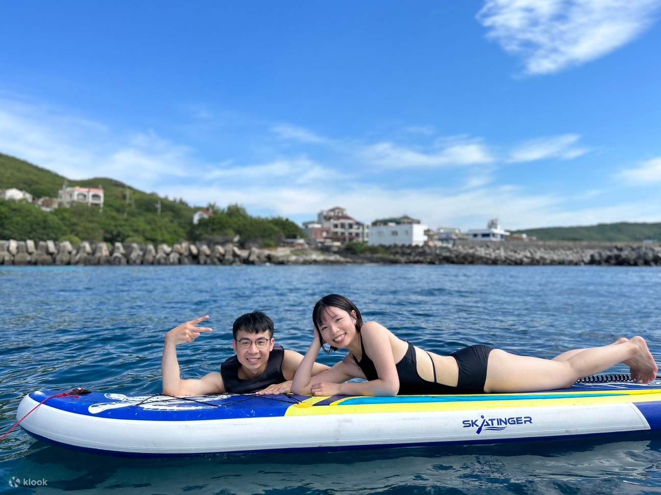핑둥 Xiaoliuqiu Sagittarius Club Sup 스탠드업 패들투명 카누드래곤 보트 버전 체험 클룩