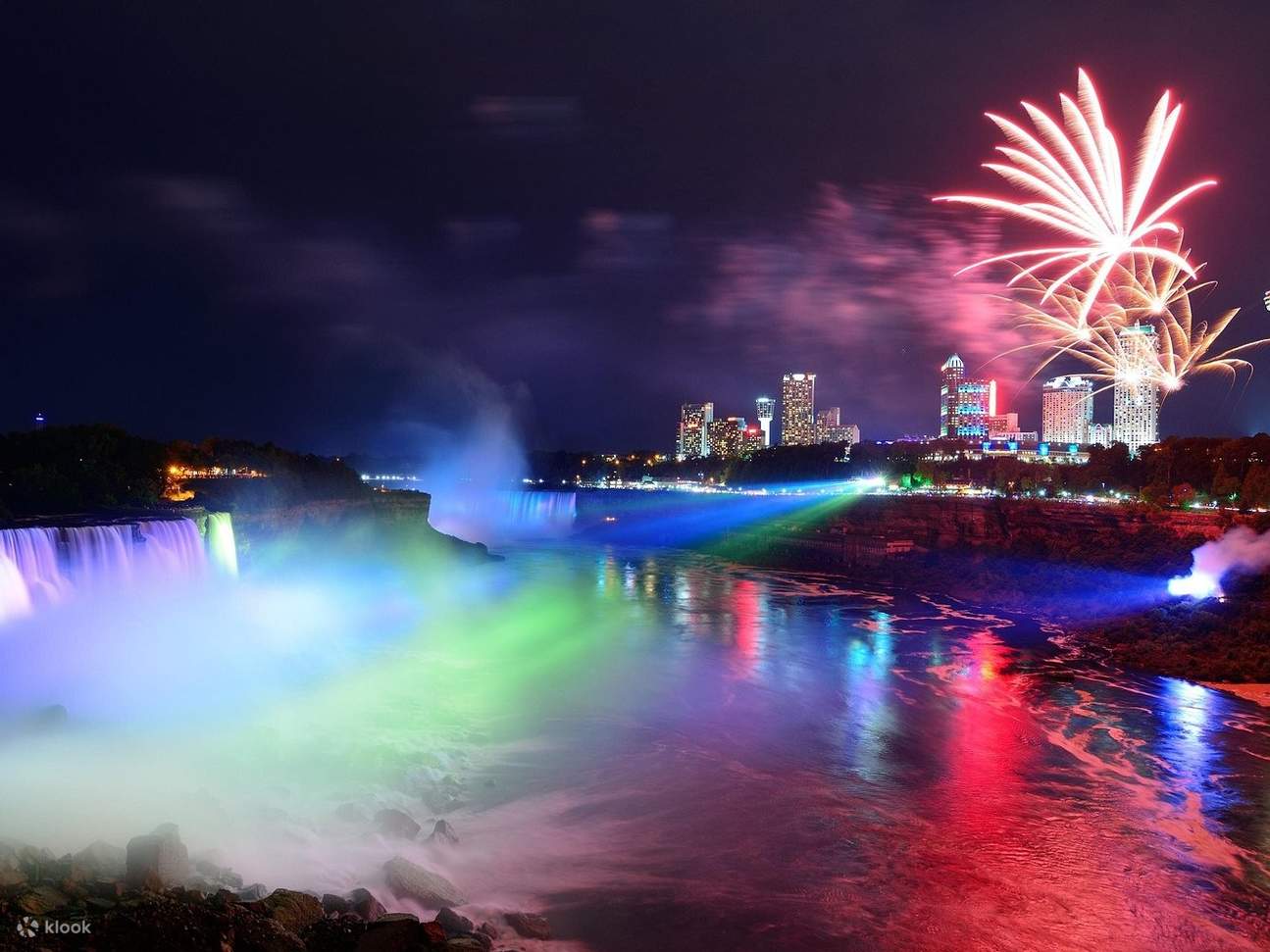 Niagara Falls Night, Lights and Dinner Tour - Klook Singapore