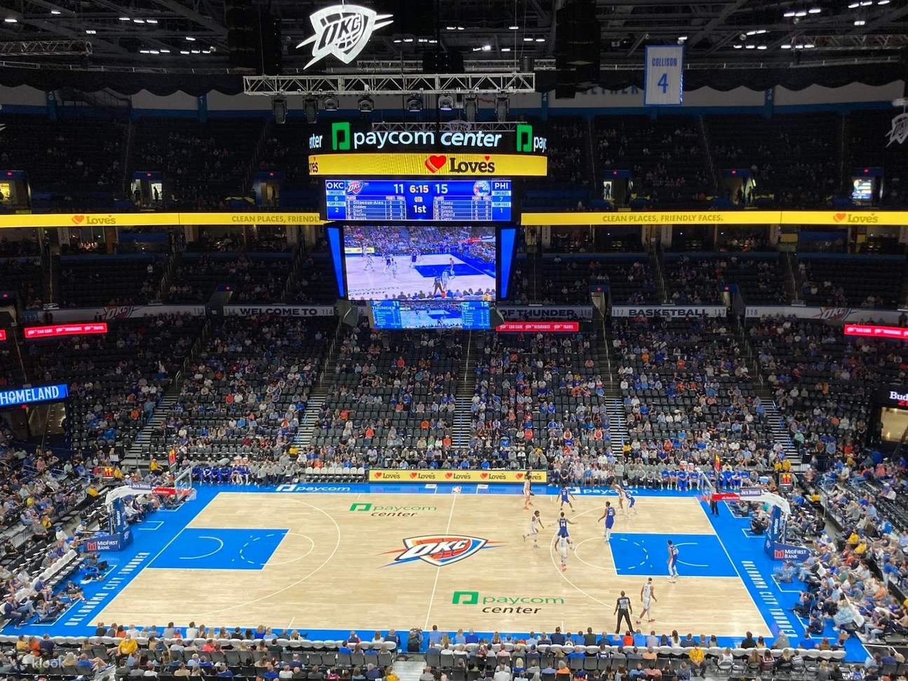 Oklahoma City Thunder Basketball Game At Paycom Center Klook