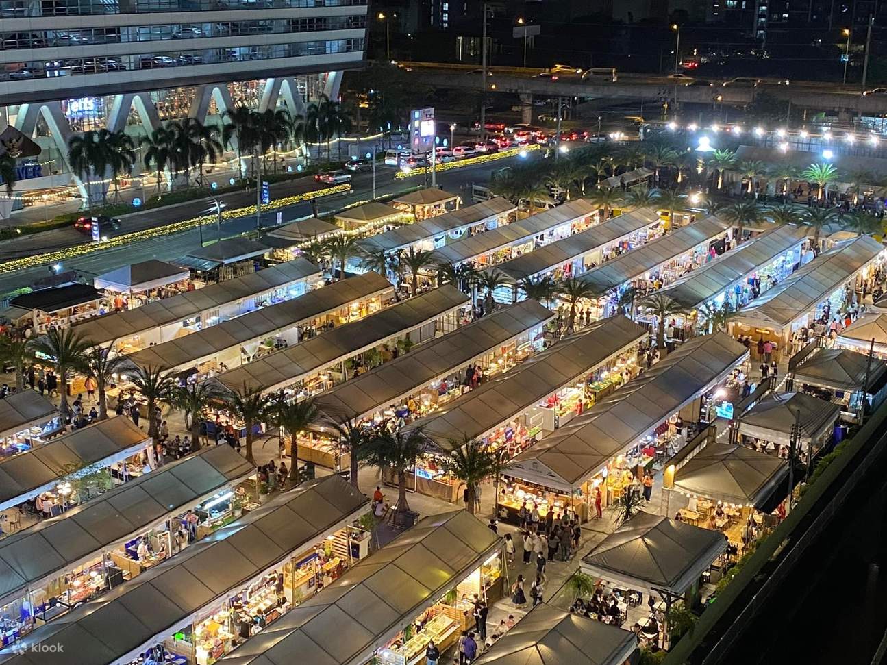 Night life in Bangkok Jodd Fairs Train Night Market - Klook