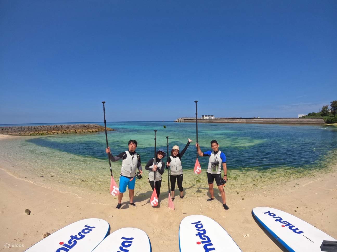 Okinawa West Coast 3-Hour Stand-Up Paddle-boarding Experience - Klook ...