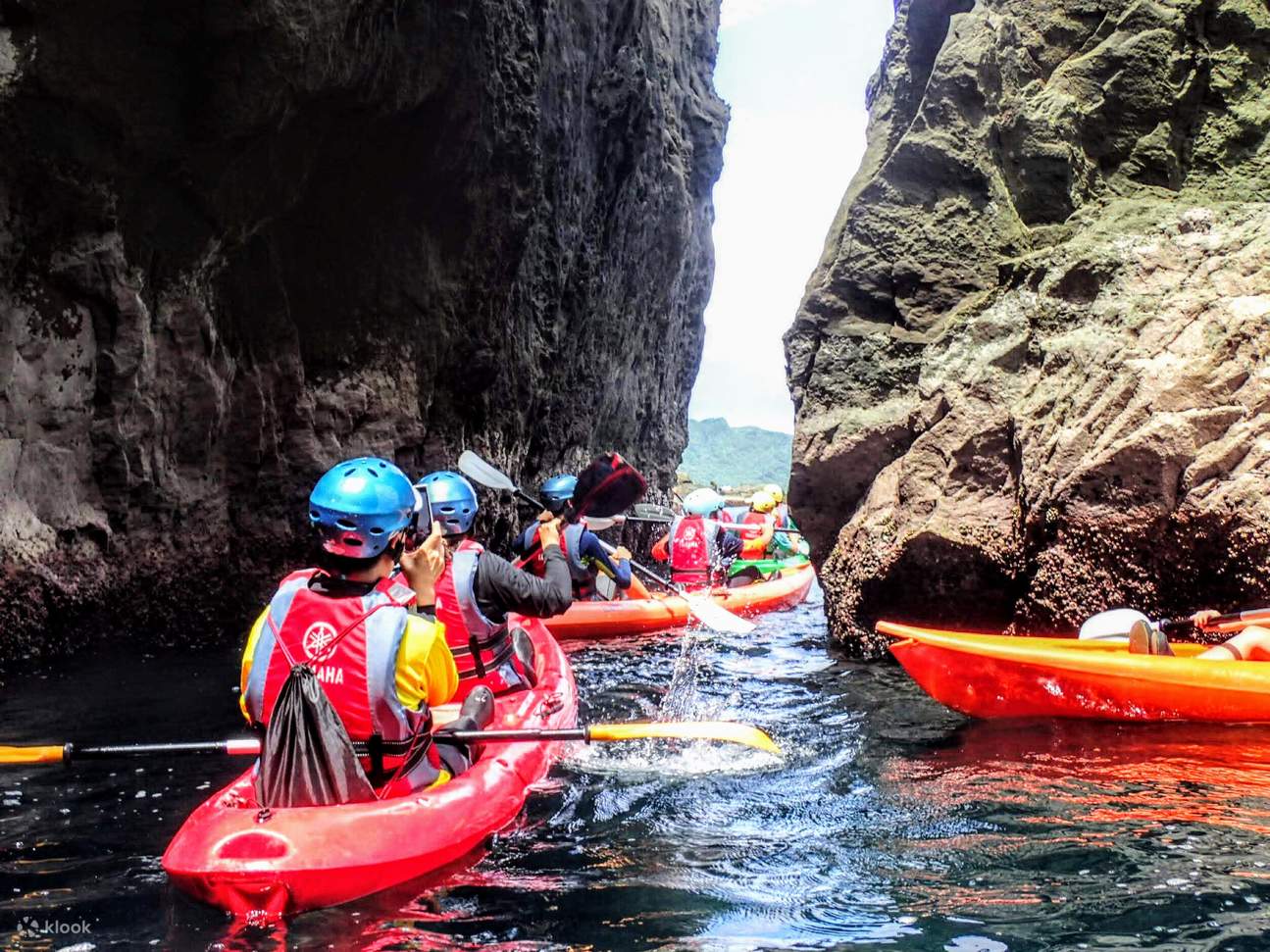 Kayaking Experience at the Northern Coast of Taipei - Klook United States