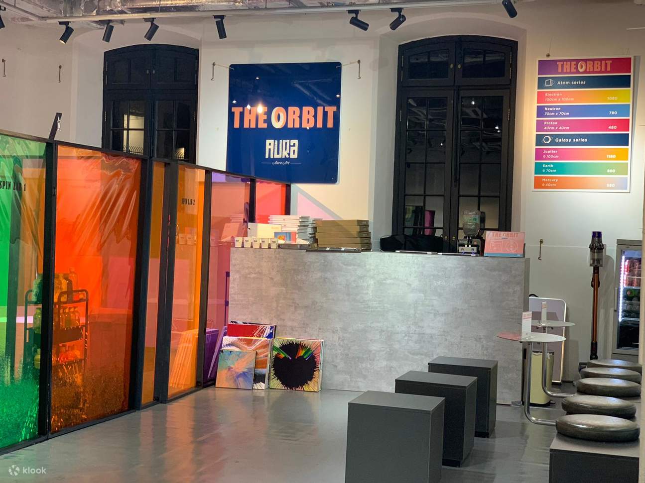 Seni Aura, Seni Putaran Orbit - Klook Amerika Syarikat