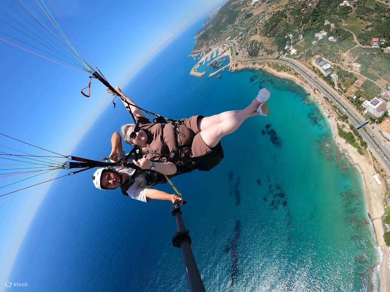 Tandem Paragliding Experience at Cleopatra Beach - Klook