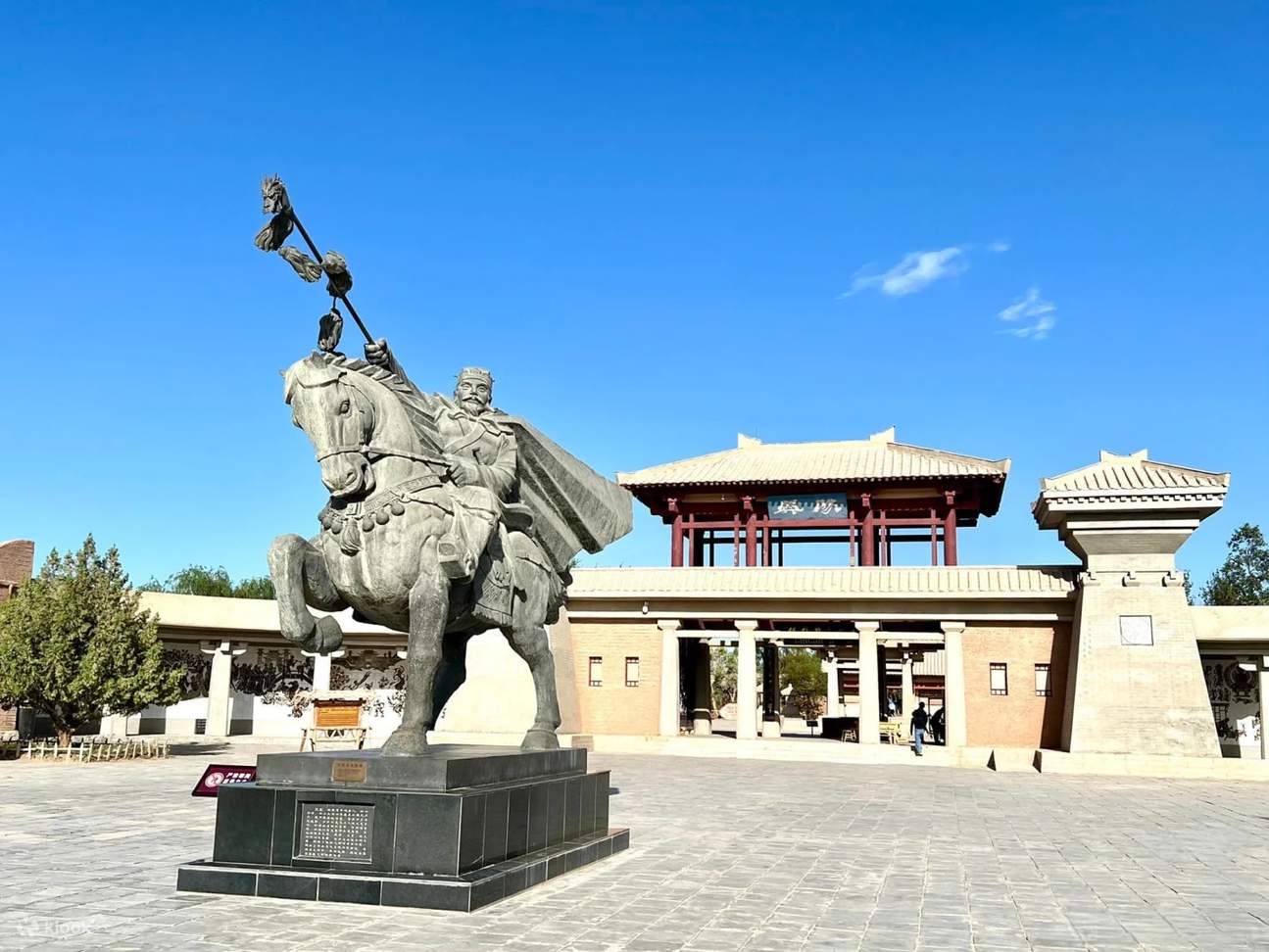 Depart from Dunhuang, visit the Western Thousand Buddha Caves, Yumen ...