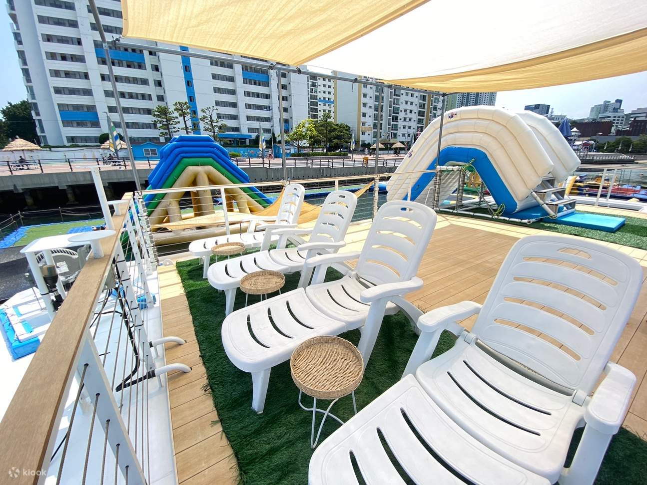 Gwangalli Marine Day Pass: Waterplay Ground + Boat Lounge Experience ...