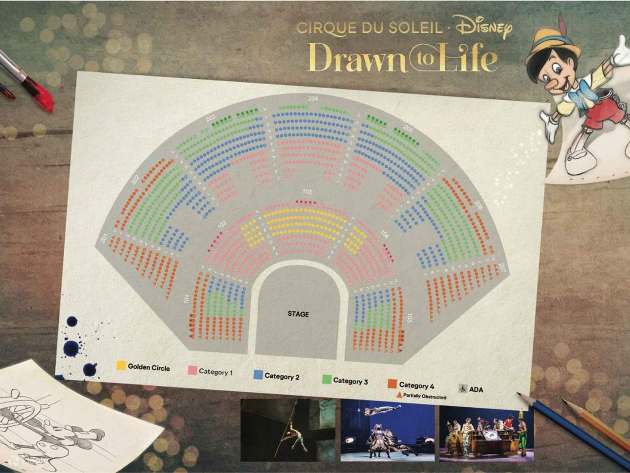 Cirque du Soleil Drawn to Life Orlando: Entrada - Klook España