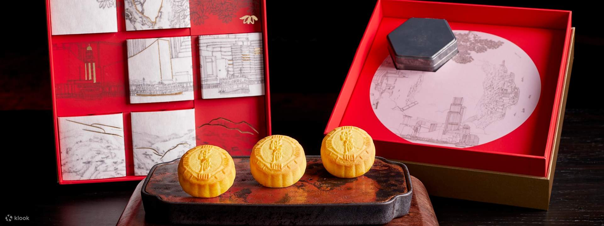 Mooncake set, Rosewood Hong Kong