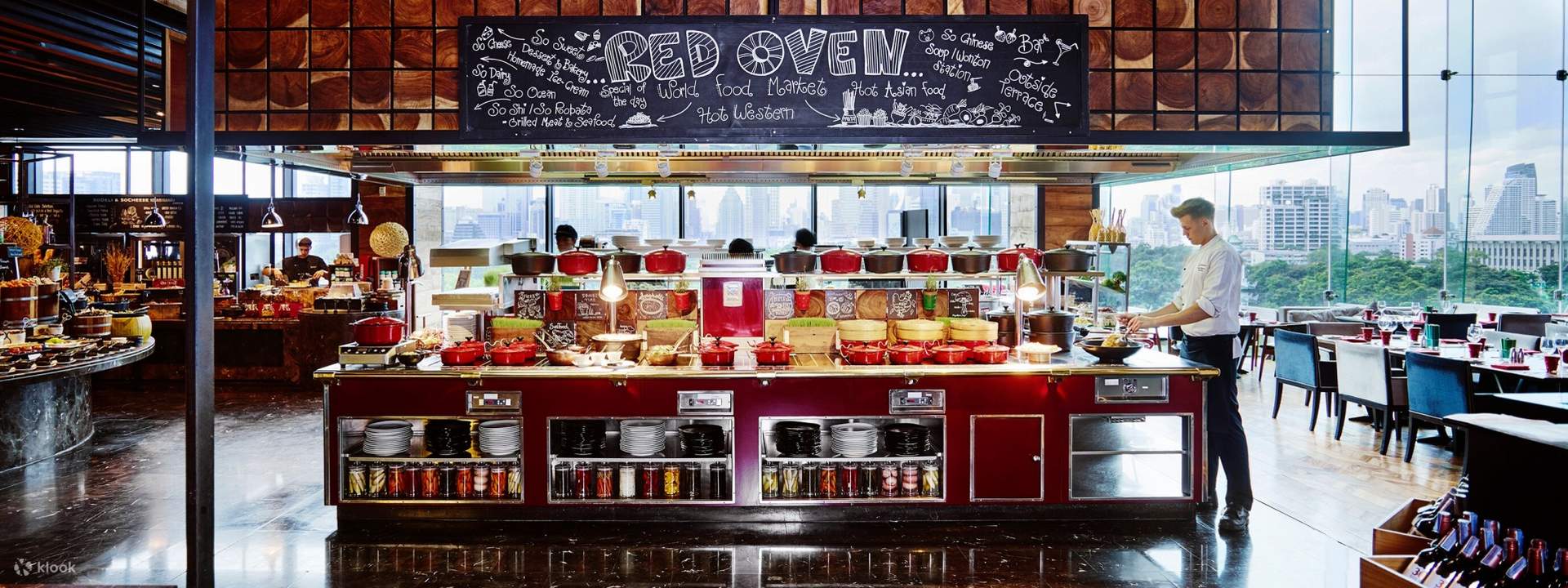 Buffet at Red Oven, Sofitel So Hotel