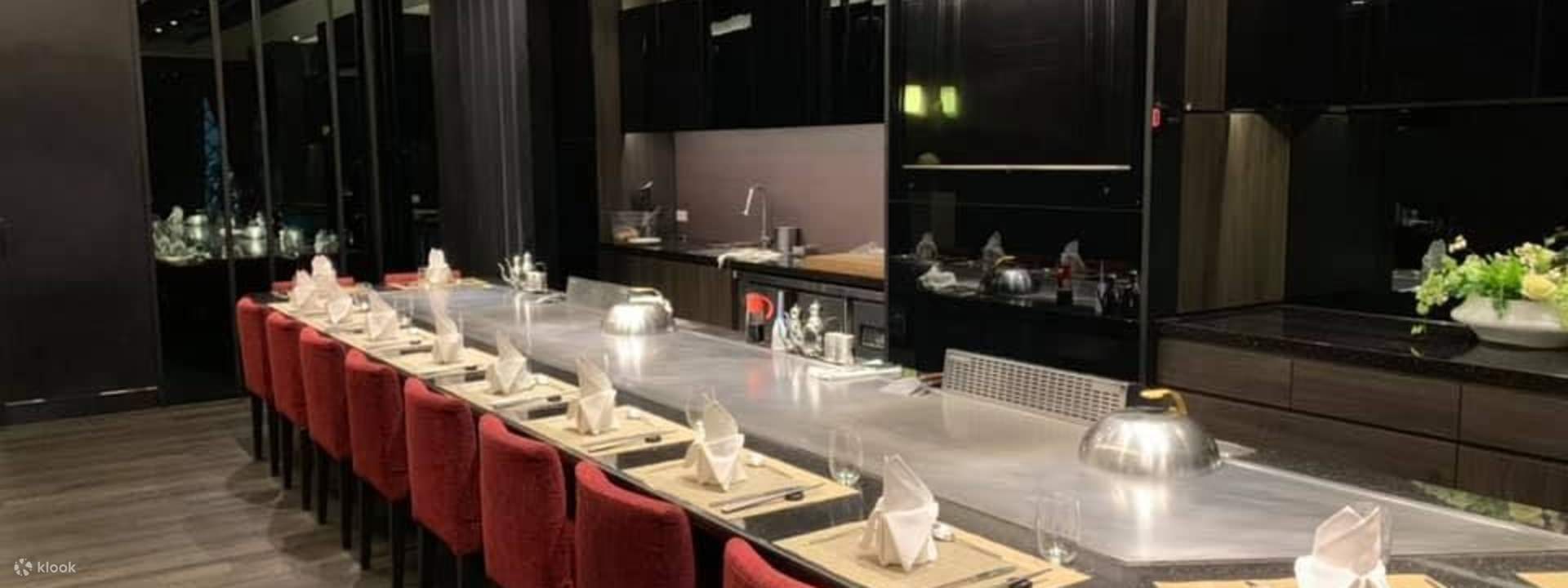 [Online Reservation] Sazanka Teppanyaki at MRT Jiannan Rd. Station ...