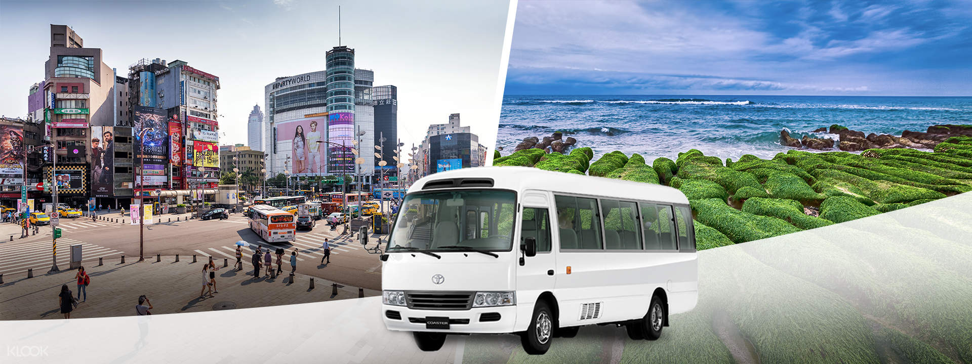 North Coast Shuttle Bus from Ximen - Taipei, Taiwan