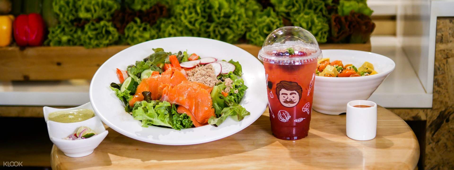 Set Meals at Jones' Salad in Bangkok