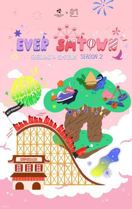 Everland ticket & EVER SMTOWN PASS(NCT / Aespa photo card) - Klook Canada