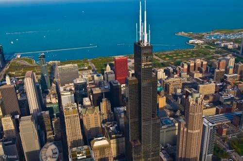 Skydeck Chicago en la entrada a la Torre Willis - Klook Estados Unidos