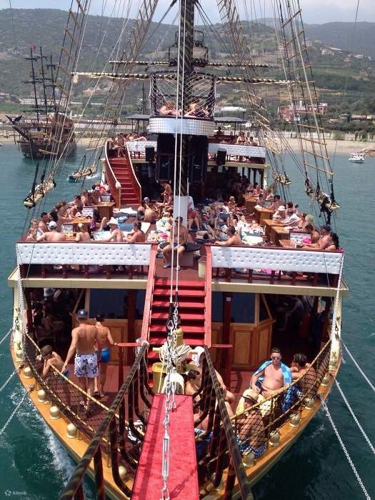 Kemer Pirates Boat Tour with Round Transfer - Klook United Kingdom
