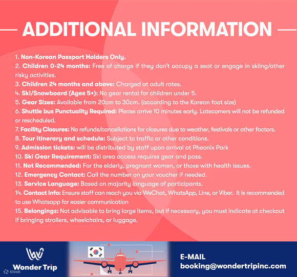 Pyeongchang Phoenix Park and Daegwallyeong Sheep Farm Tour - Klook ...