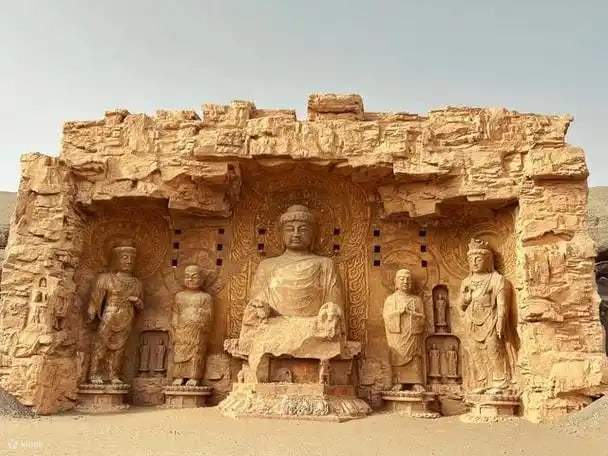 One-Day Dunhuang, Gansu Tour (Yulin Grottoes + Western Thousand Buddha ...