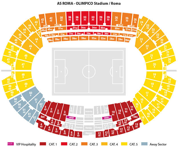 AS Roma Match Ticket in Stadio Olimpico - Klook India