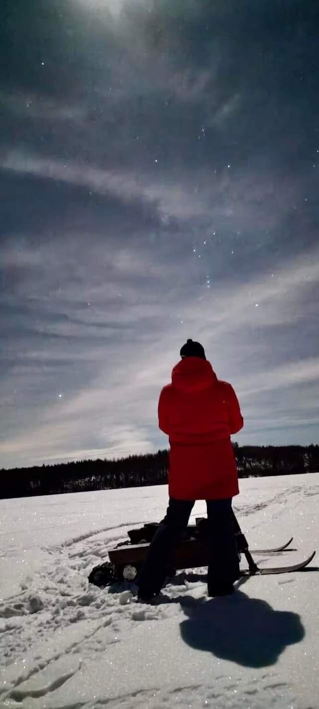 Electric Snowscootering in Lake Inari (2 hours) - Klook