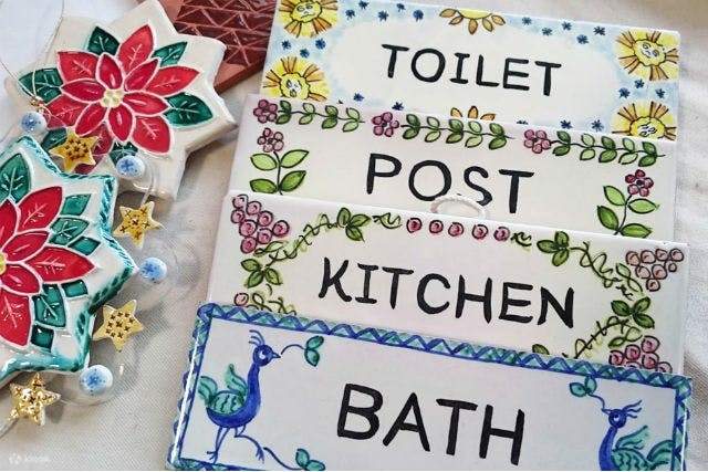 Spain Tile Art Making DIY Workshop in Osaka - Klook