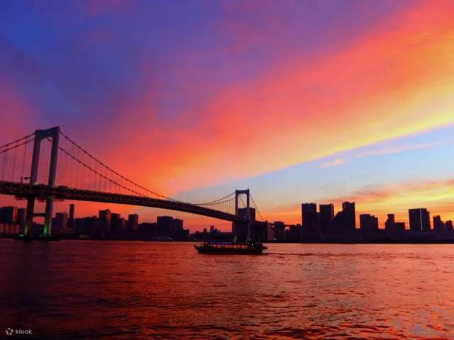 Tokyo Bay, Japan chartered boat tour: Yakata-bune (houseboat) Takamoto ...