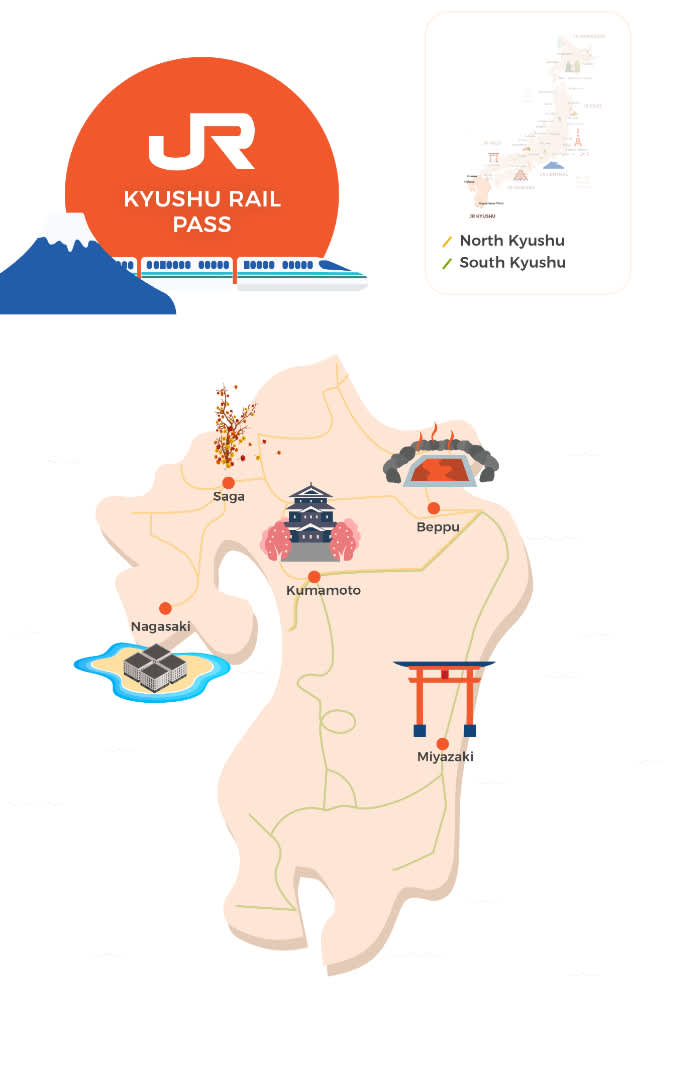 Up to 10% Off | Buy JR Kyushu Rail Pass Online with Japan Pick Up ...