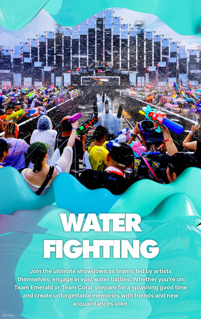 Tiket Festival Musik Air WATERBOMB JEJU 2024 - Klook Indonesia