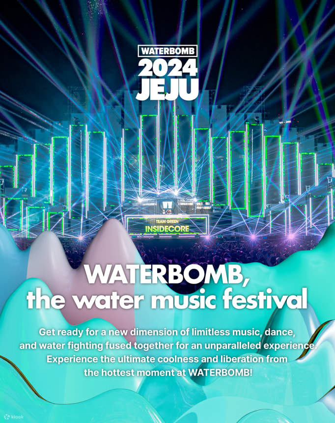 2024 WATERBOMB JEJU Water Music Festival Ticket - Klook