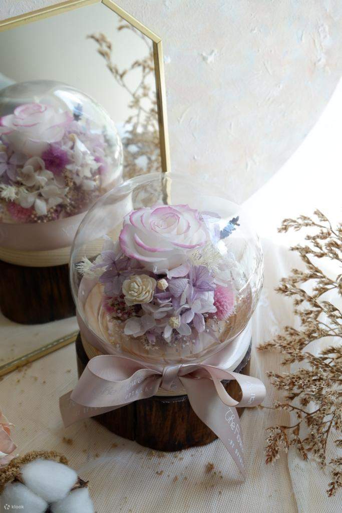 R florist - Preserved Flower Experience Workshop｜Glass Cover｜Flower ...
