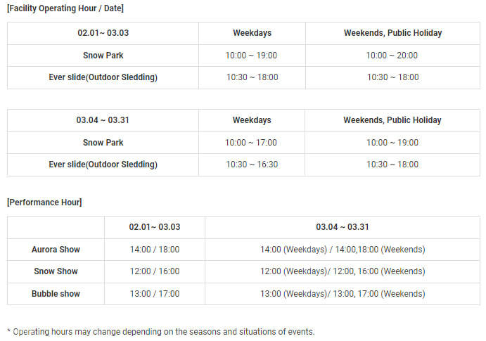 ONEMOUNT Snow Park Ticket in IIsan - Klook