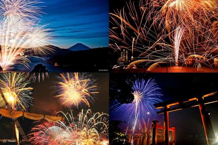 Hakone Fireworks Cruise and Mishima Skywalk One Day Bus Tour from Tokyo ...
