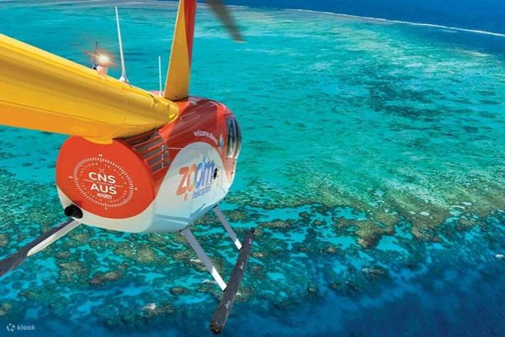 Great Barrier Reef Helicopter Flight from Cairns - Klook