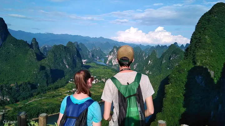 Pelayaran Bintang 3 Sungai Guilin Li Sungai Yangshuo Yulong Rakit Bambu Xingping Kota Kuno ...