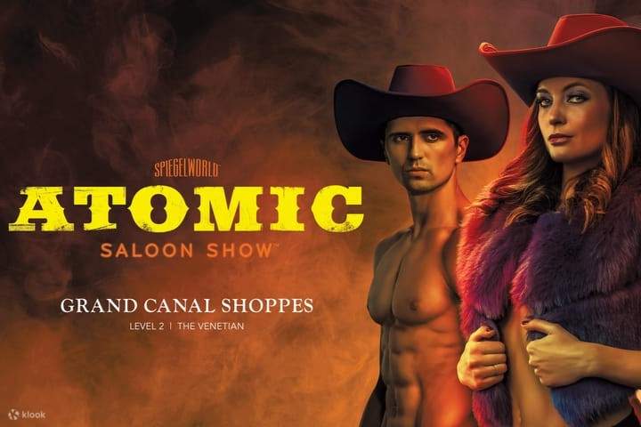 Atomic Saloon Show Ticket in Las Vegas - Klook