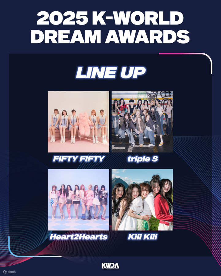 2025 K-Dream World Awards Ticket in Seoul - Klook Россия