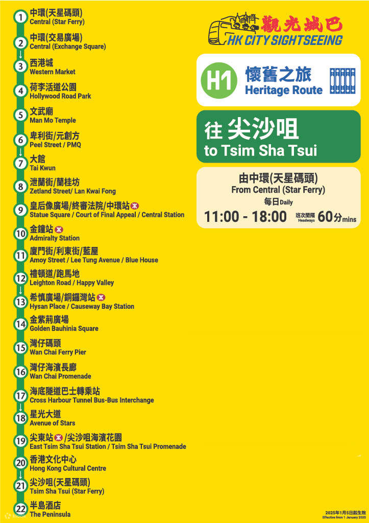 Citybus HK City Sightseeing Bus - Hop On Hop Off Open-top double-decker ...