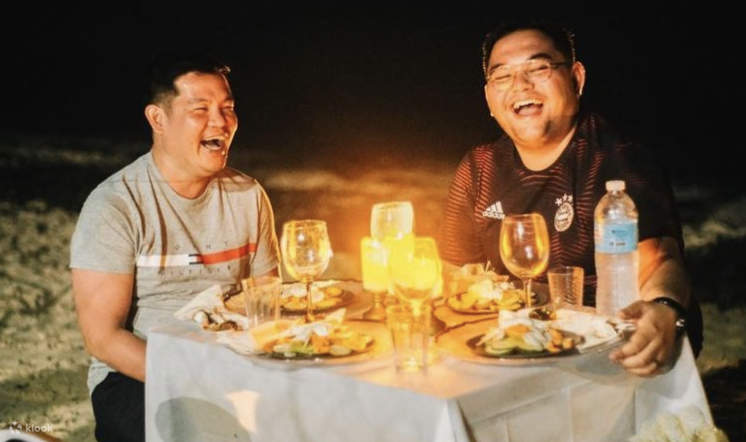 Private Romantic Dinner Setup by the Beach in Siargao Island: A Perfect ...