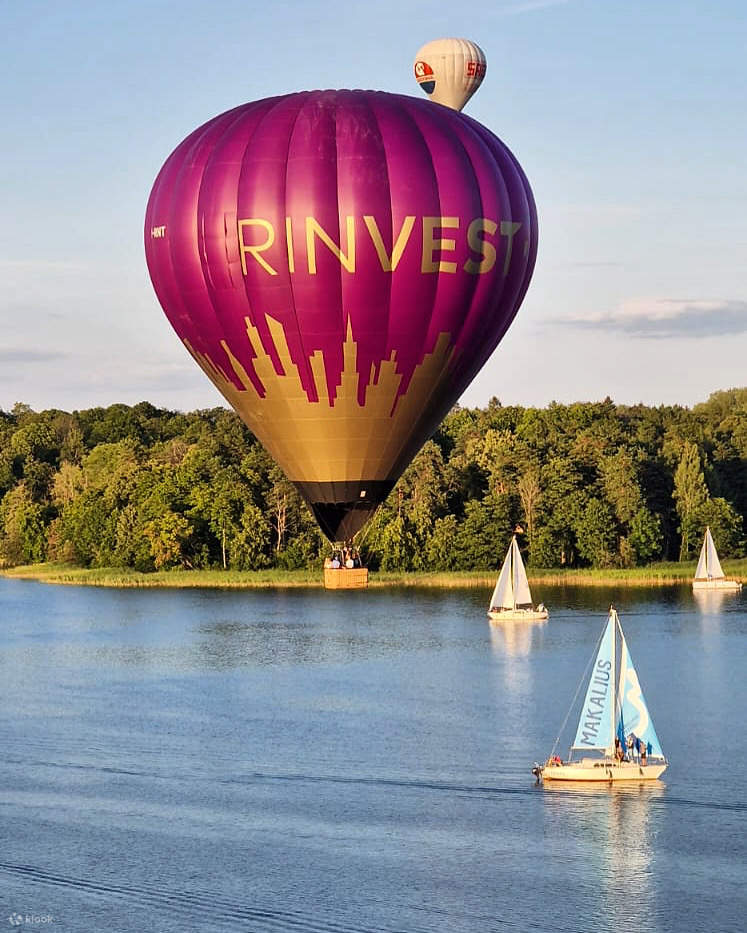 Vilnius or Trakai Hot Air Balloon Flights (Private & Shared) - Klook ...