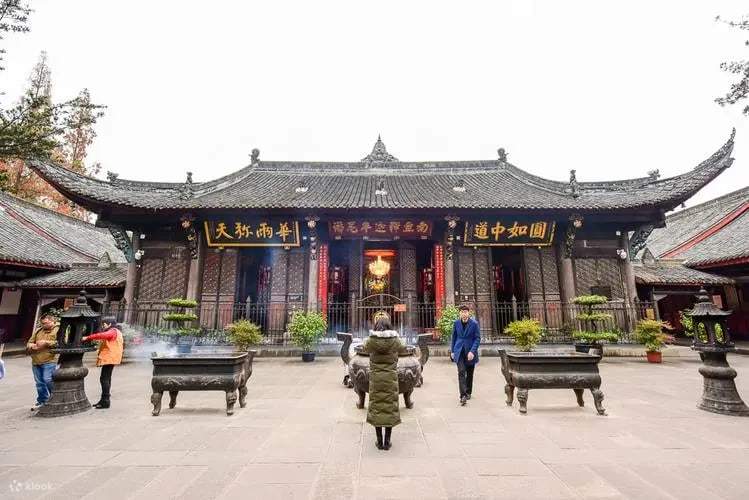 Chengdu Wenshu Monastery, Wuhou Temple, Jinli, Kuanzhai Alley, Private ...