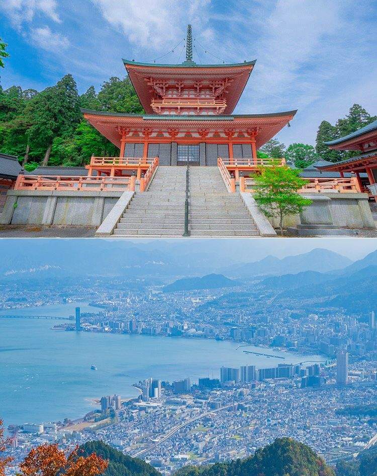 Visit Enryaku Temple Overlooking Lake Biwa 1 Day Bus Tour dari Osaka ...
