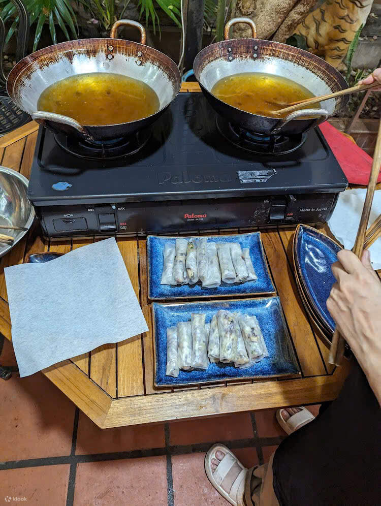 Cooking Class in Hanoi: Bun Cha, Pho & Spring Rolls by Rose Kitchen - Klook