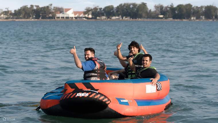 Land & Space Floating Water Games in Braira Resort - Klook United Kingdom