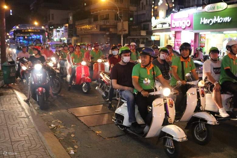 Sai Gon by Night Food Tour by Vintage Vespa, Vietnam - Klook