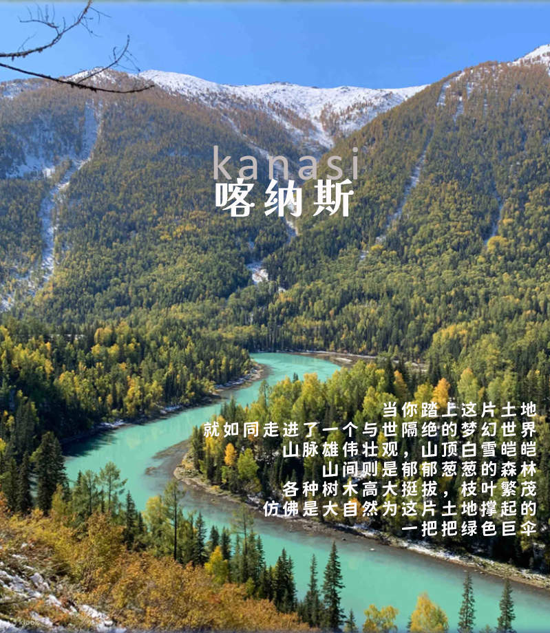 Xinjiang Autumn Scenery Northern Xinjiang 9 Days (Sai Li Mu Lake ...