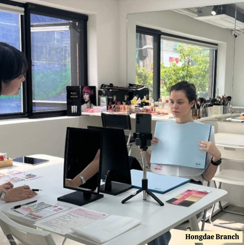 Seoul Personal Color Group Consulting Experience Using Self-Tester - Klook