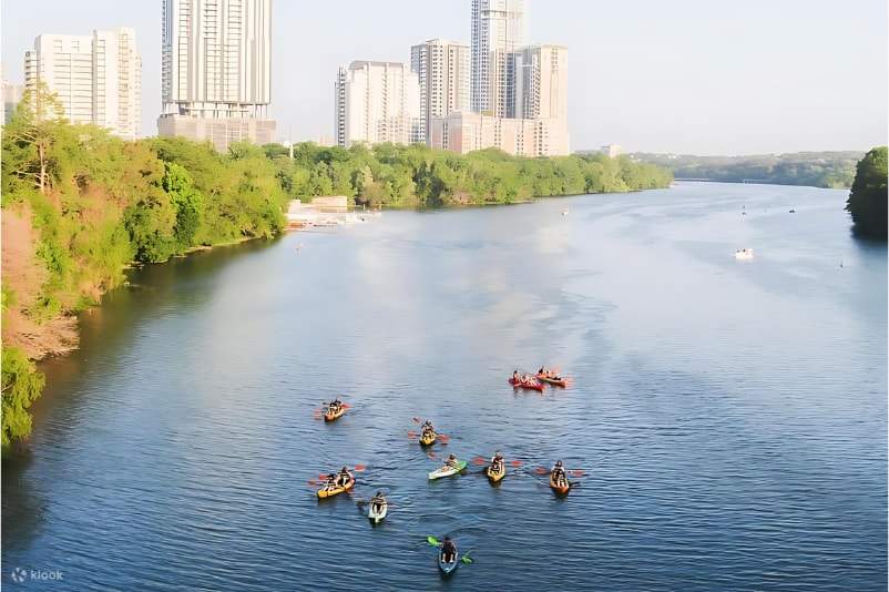 Downtown to Barton Springs Kayak Tour in Austin - Klook Australia