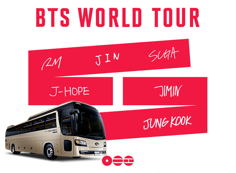 2026 BTS WORLD TOUR Busan Concert Round-Trip Shuttle Bus Service from ...
