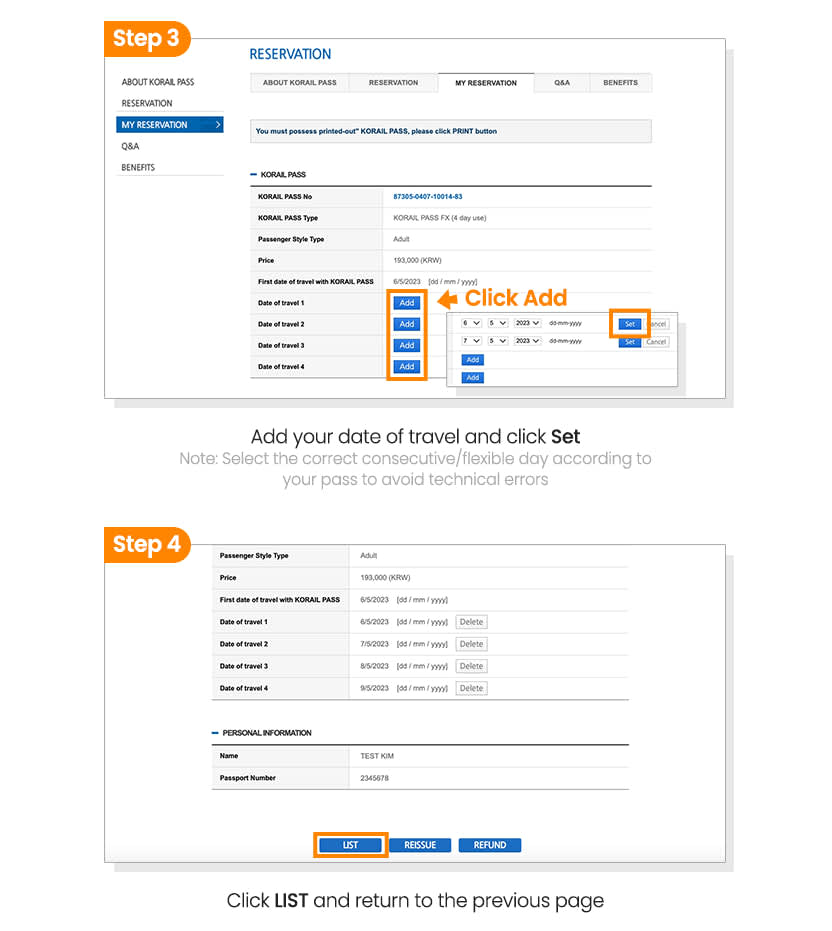 KORAIL PASS - KTX Train Ticket - Klook